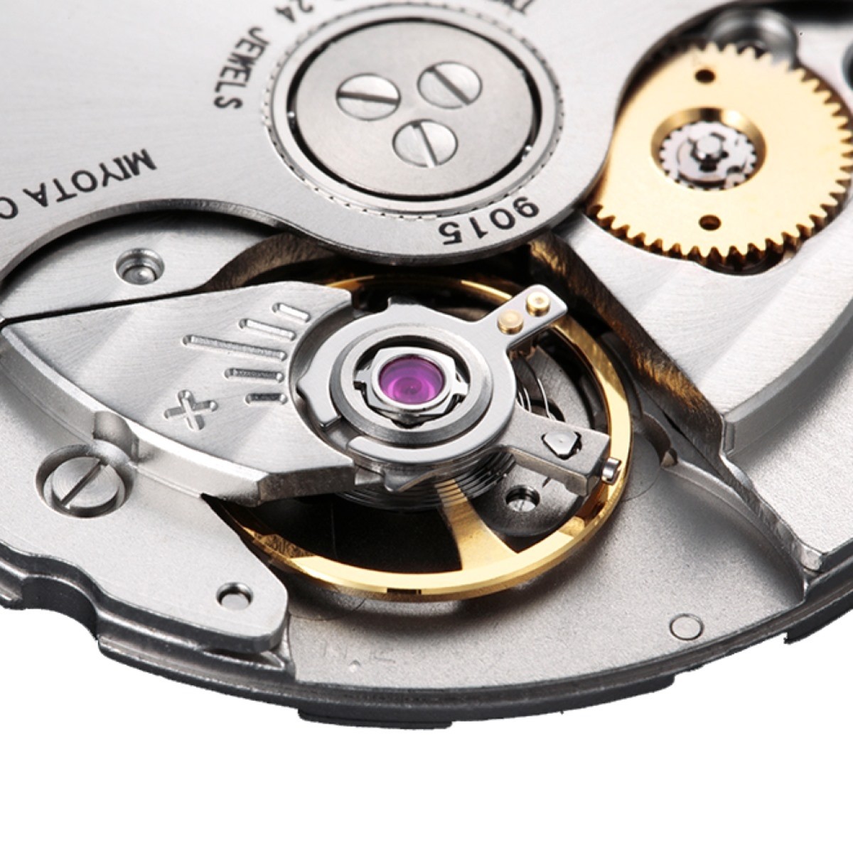 Movimento mecanismo relógio Miyota 9015 SLIM automática - Compre movimentos relógios online