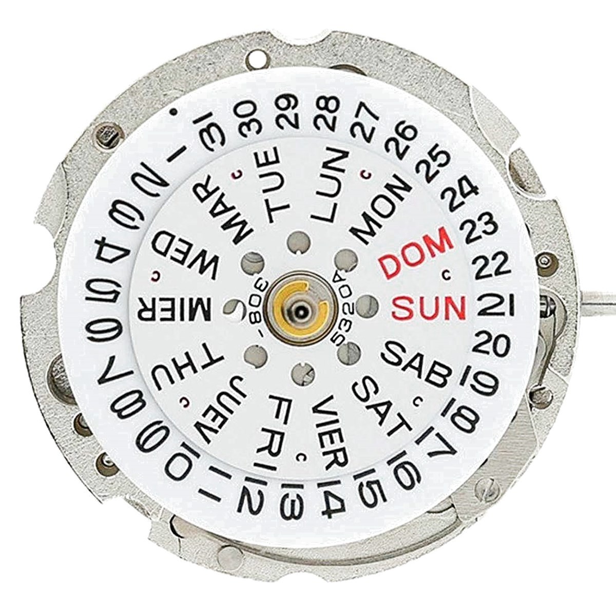 Movimento automático de relógio Miyota 6T51 - Encomende movimentos ...