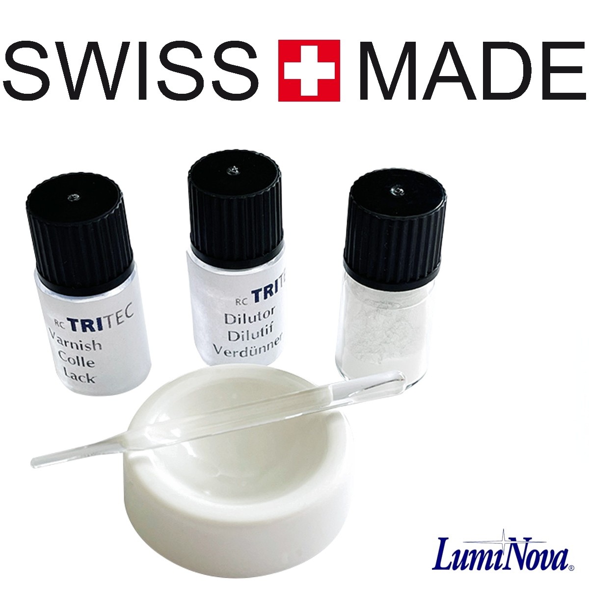 Kit de tintas luminosas Super-LumiNova C1 - Que material luminoso ...