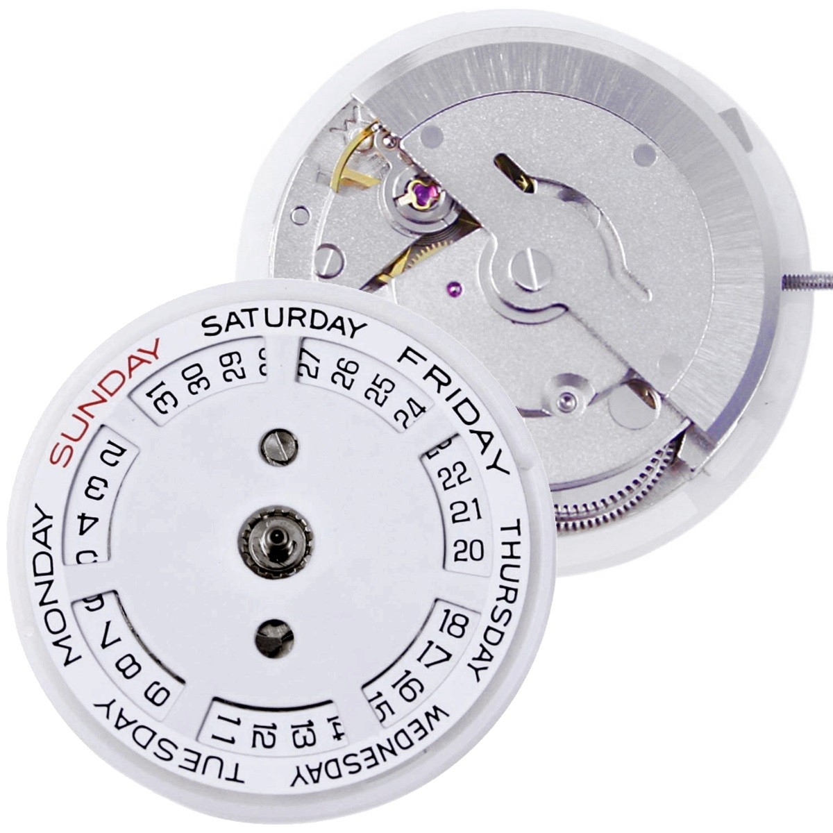 Mecanismo relógio automático DG2812 - Movimento relógio alternativa ETA ...