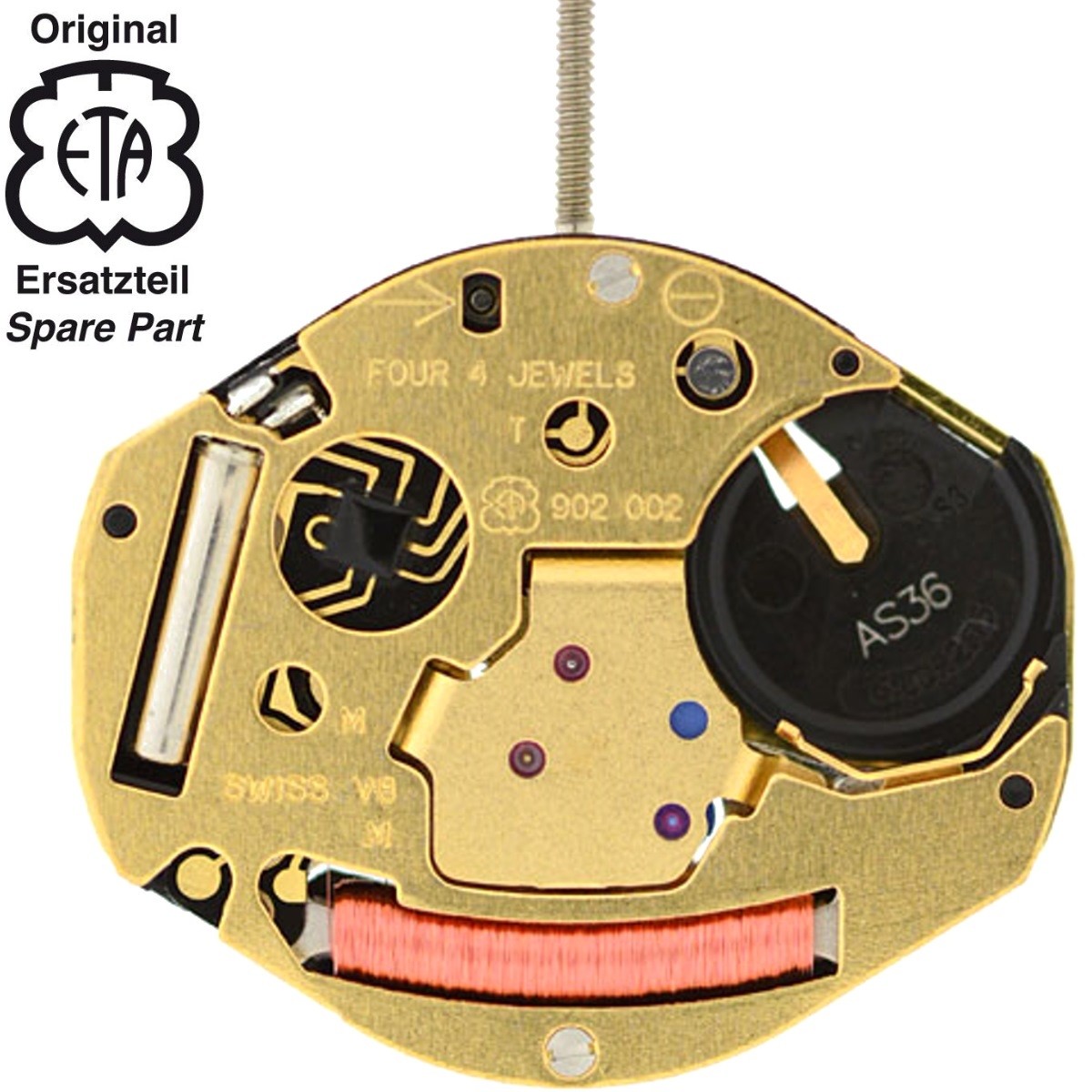 ETA 902.002 QUARTZO movimento para relógio - Os movimentos suíços são ...