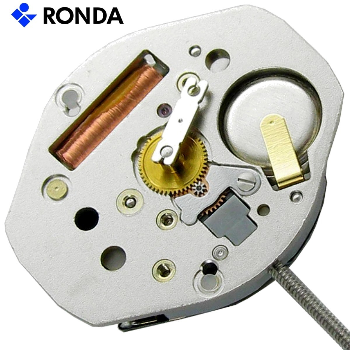 Movimento de quartzo RONDA 762 para relógio - Remova o movimento de quartzo
