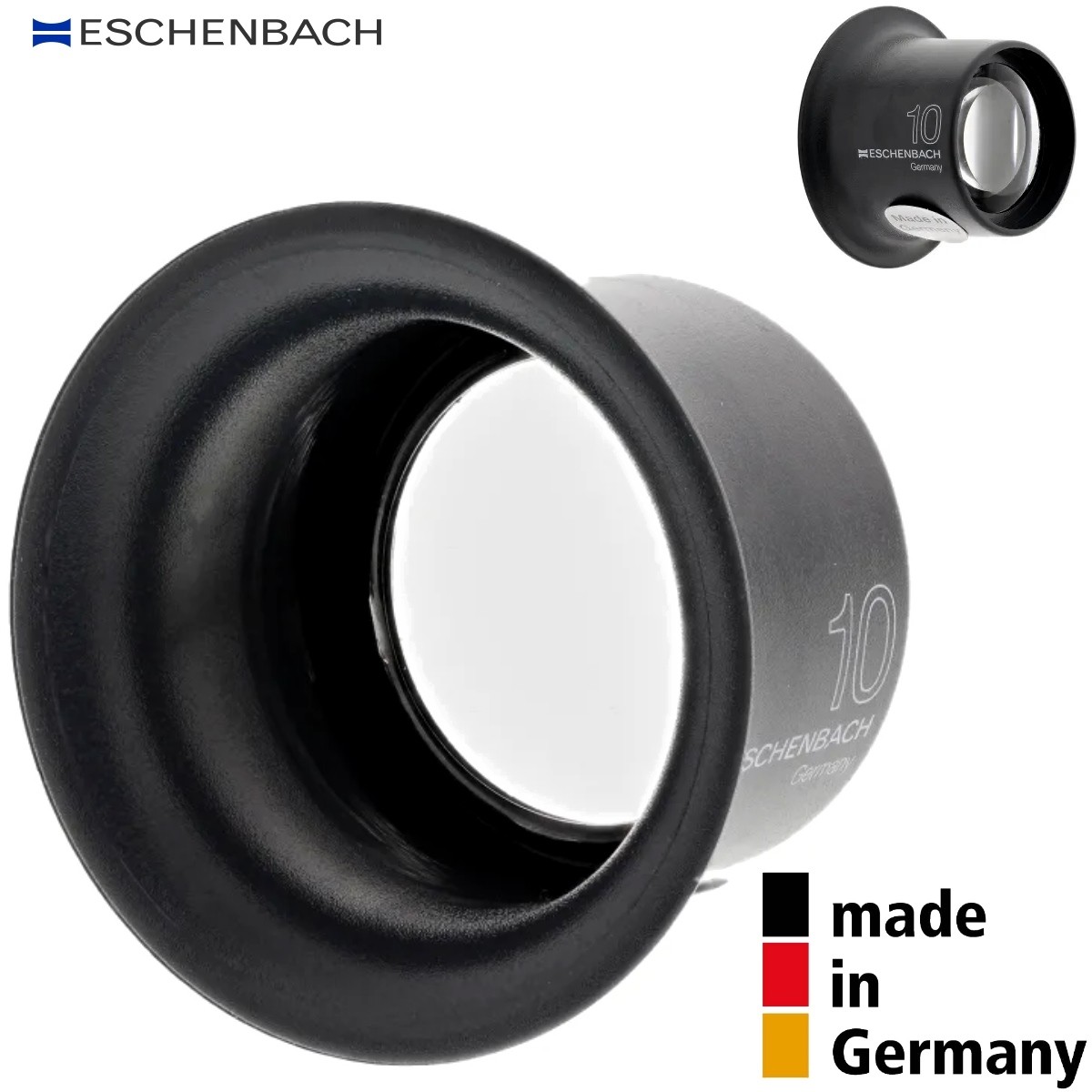 Lupa de Relojoeiro ESCHENBACH 10x antracite Eschenbach 1124110