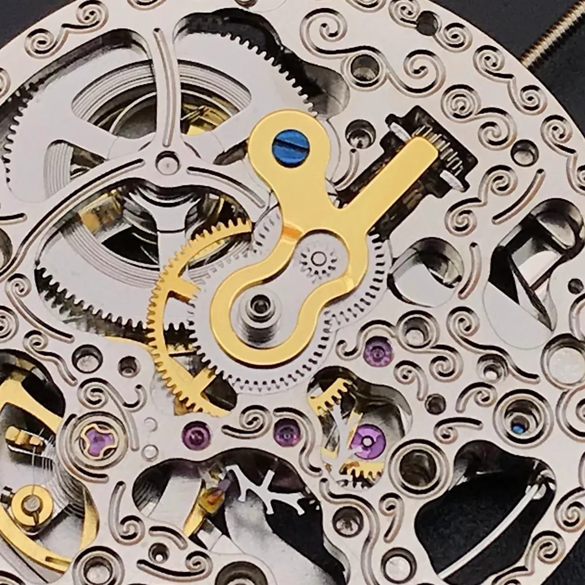 Mecanismo para relógio 2189-S ESQUELETIZADO gravura - Compre movimentos ...